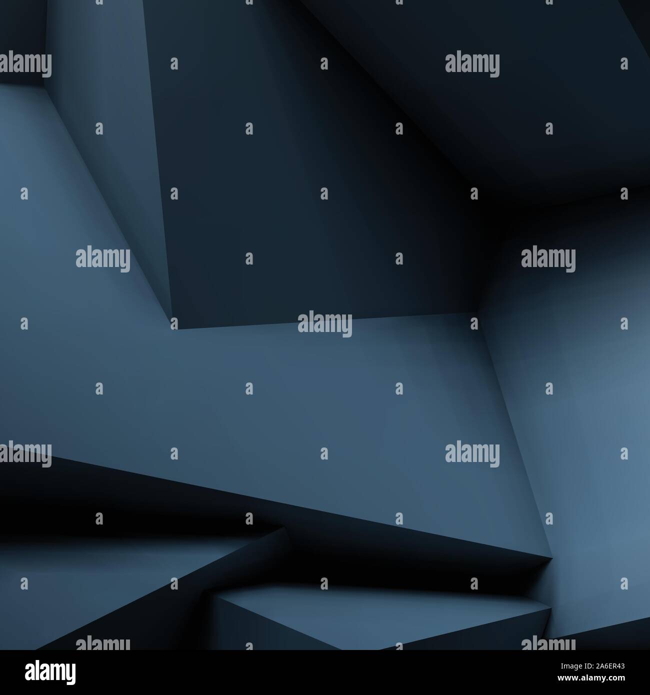 Abstract geometric background with overlapping cubes Stock Vector Image ...