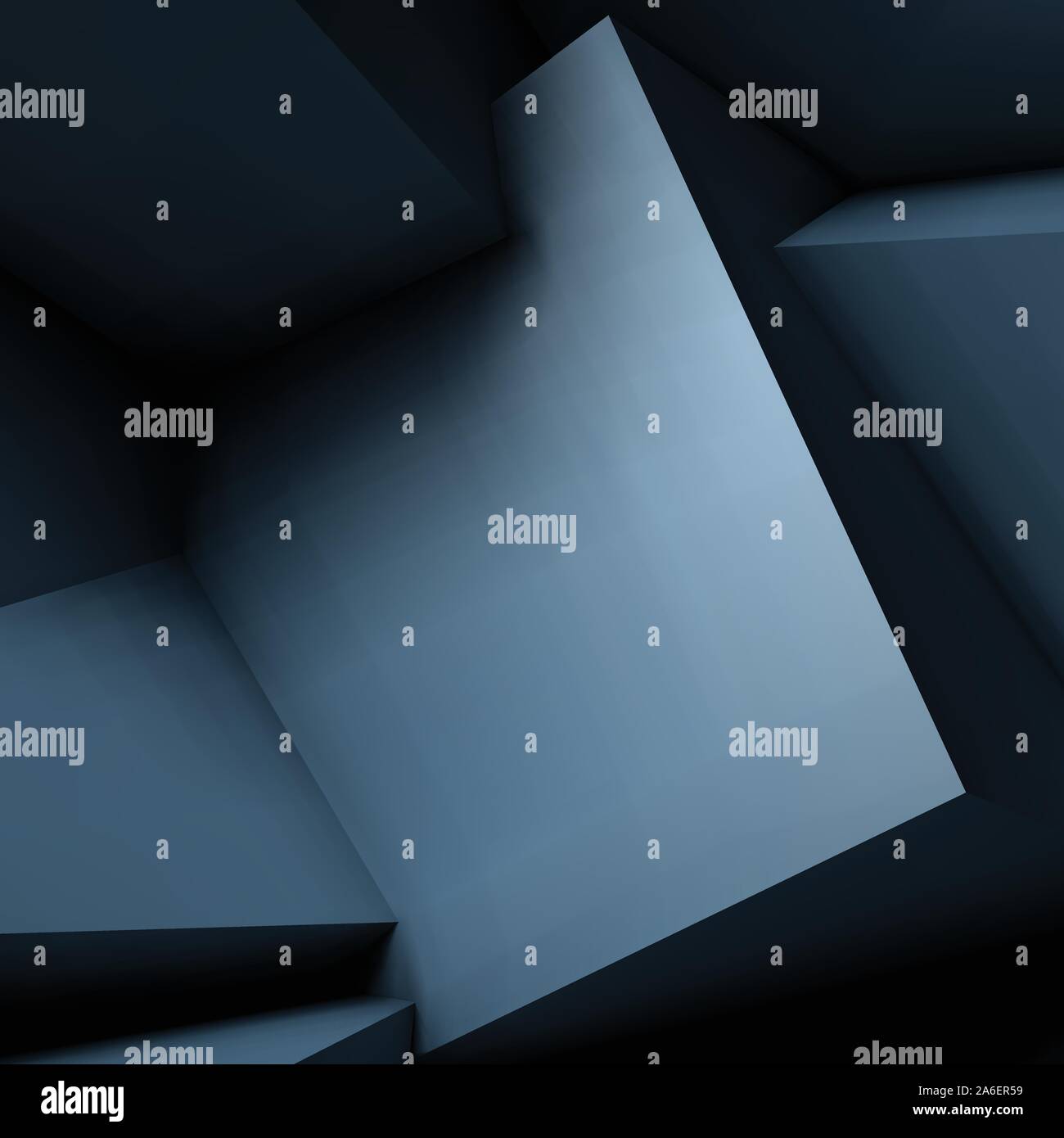 Abstract geometric background with overlapping cubes Stock Vector Image ...