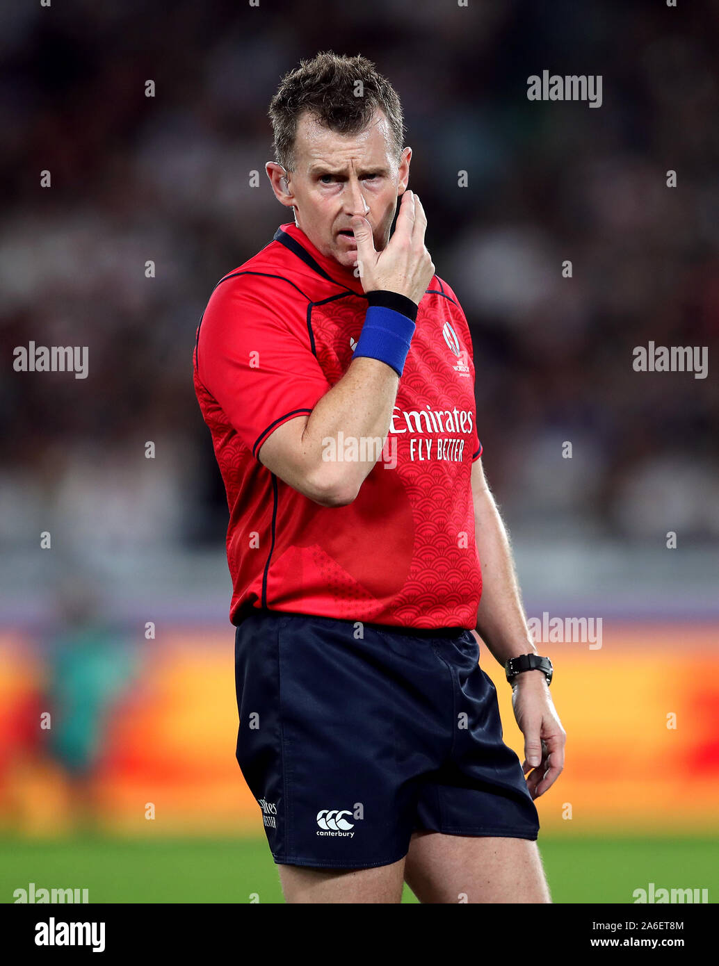 Nigel owens rugby referee hi-res stock photography and images - Alamy