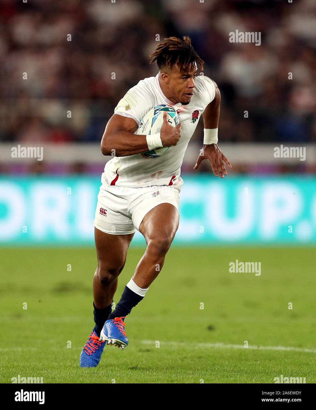 England's Anthony Watson during the 2019 Rugby World Cup Semi Final ...