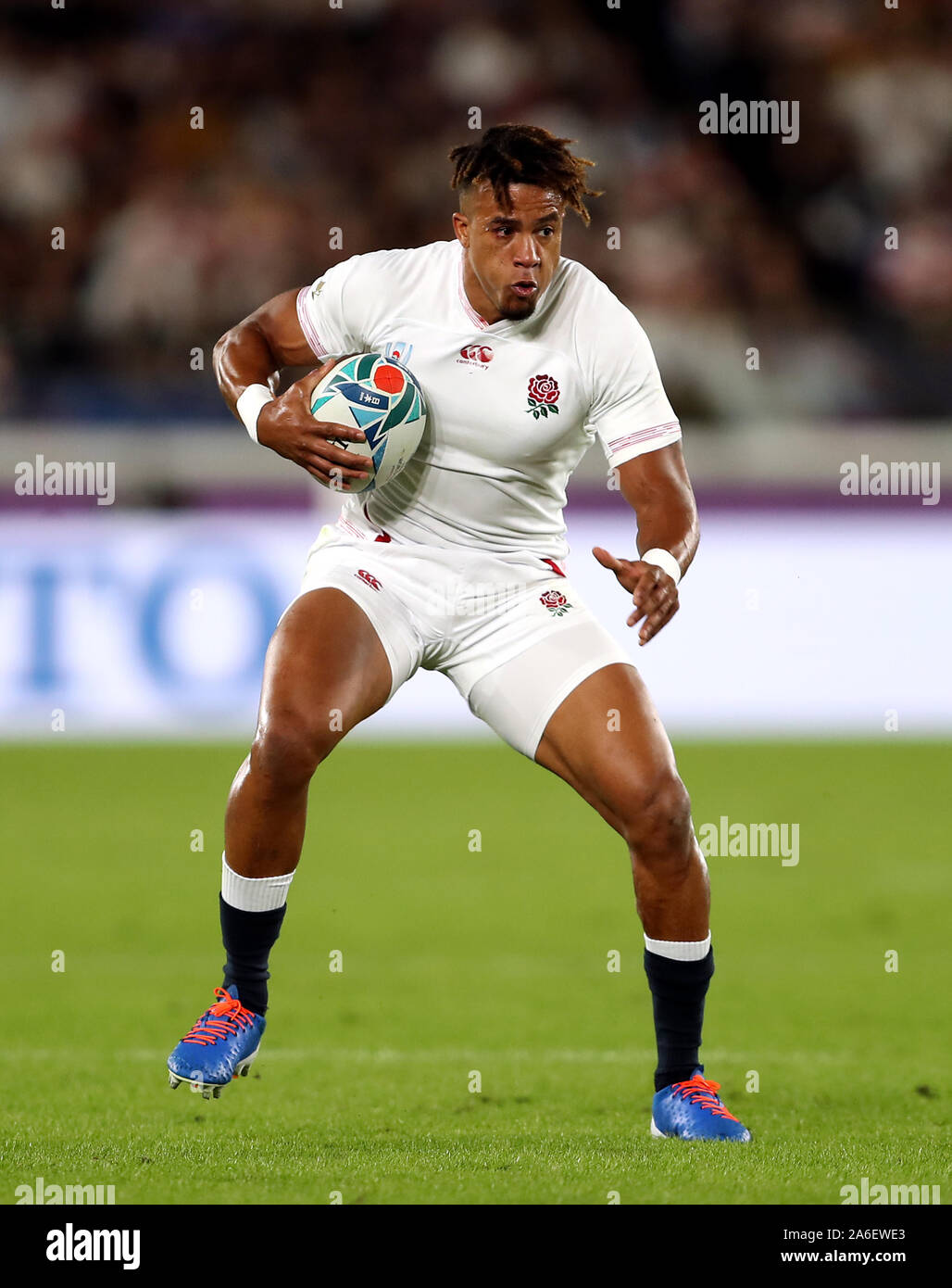 England's Anthony Watson during the 2019 Rugby World Cup Semi Final ...
