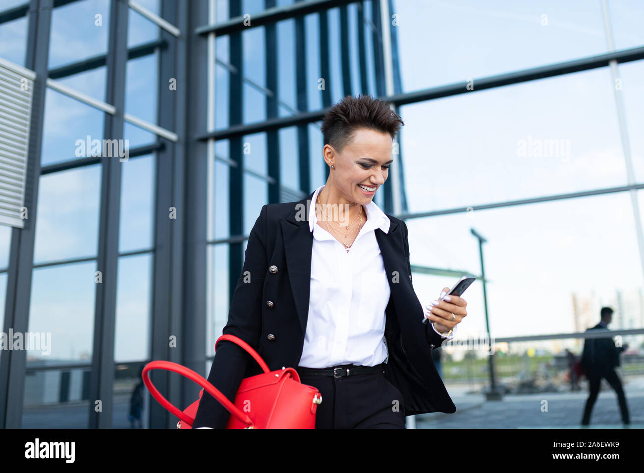 Portrait of a successful businesswoman, female professional Stock Photo ...
