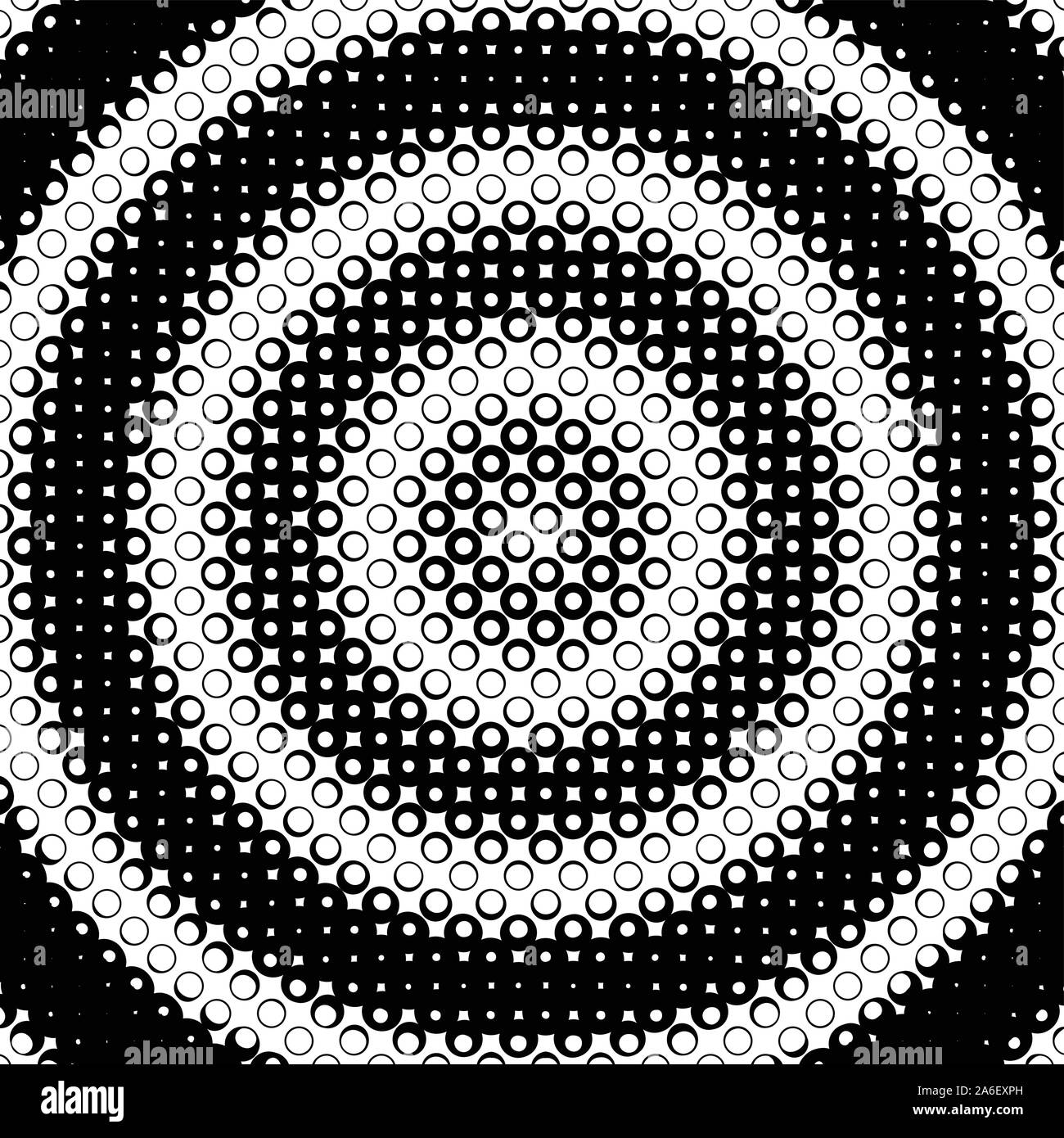 Background with gradient of black and white circles Stock Vector Image ...