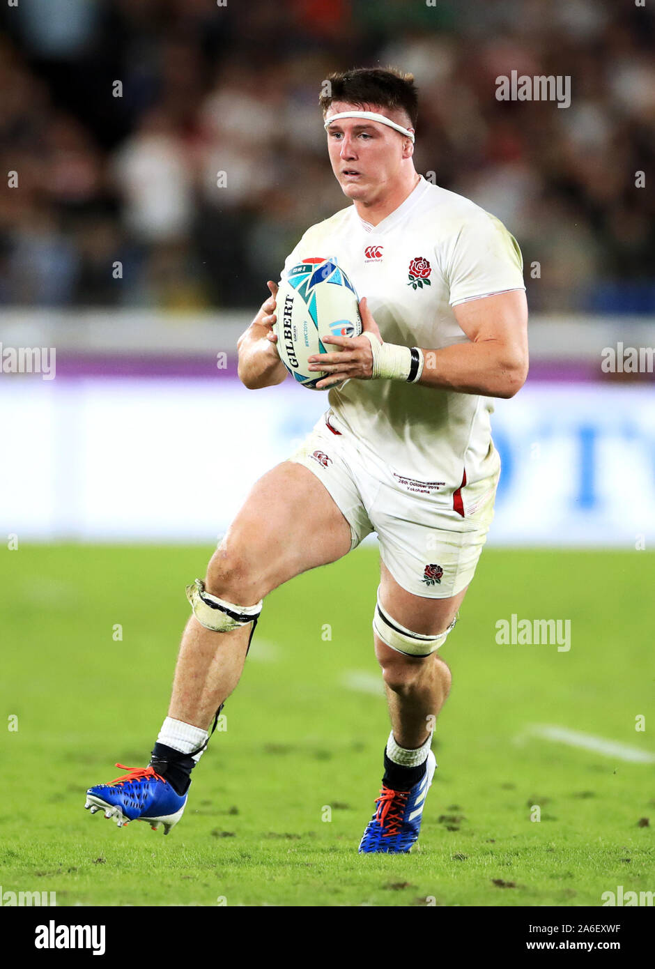 England's Tom Curry during the 2019 Rugby World Cup Semi Final match at ...