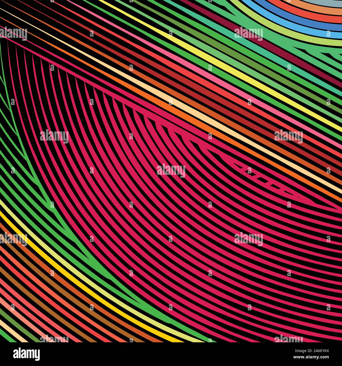 Abstract background with colorful lines Stock Vector Image & Art - Alamy