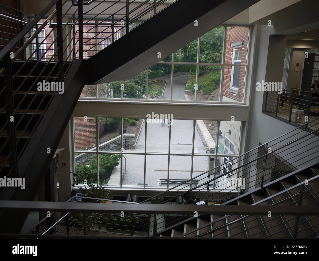 College stairs hi-res stock photography and images - Alamy