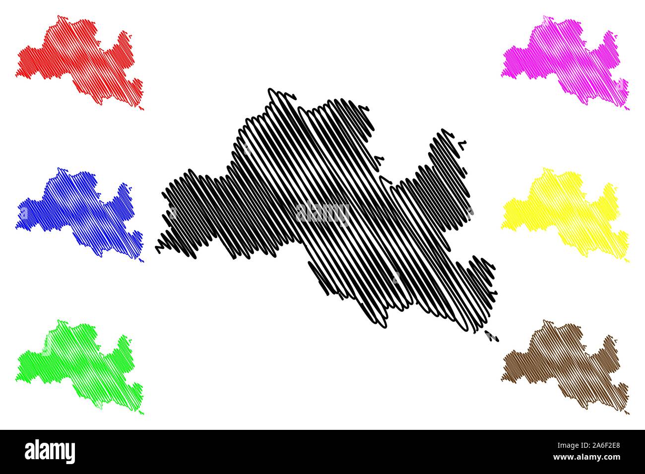 Smolyan Province (Republic of Bulgaria, Provinces of Bulgaria) map ...
