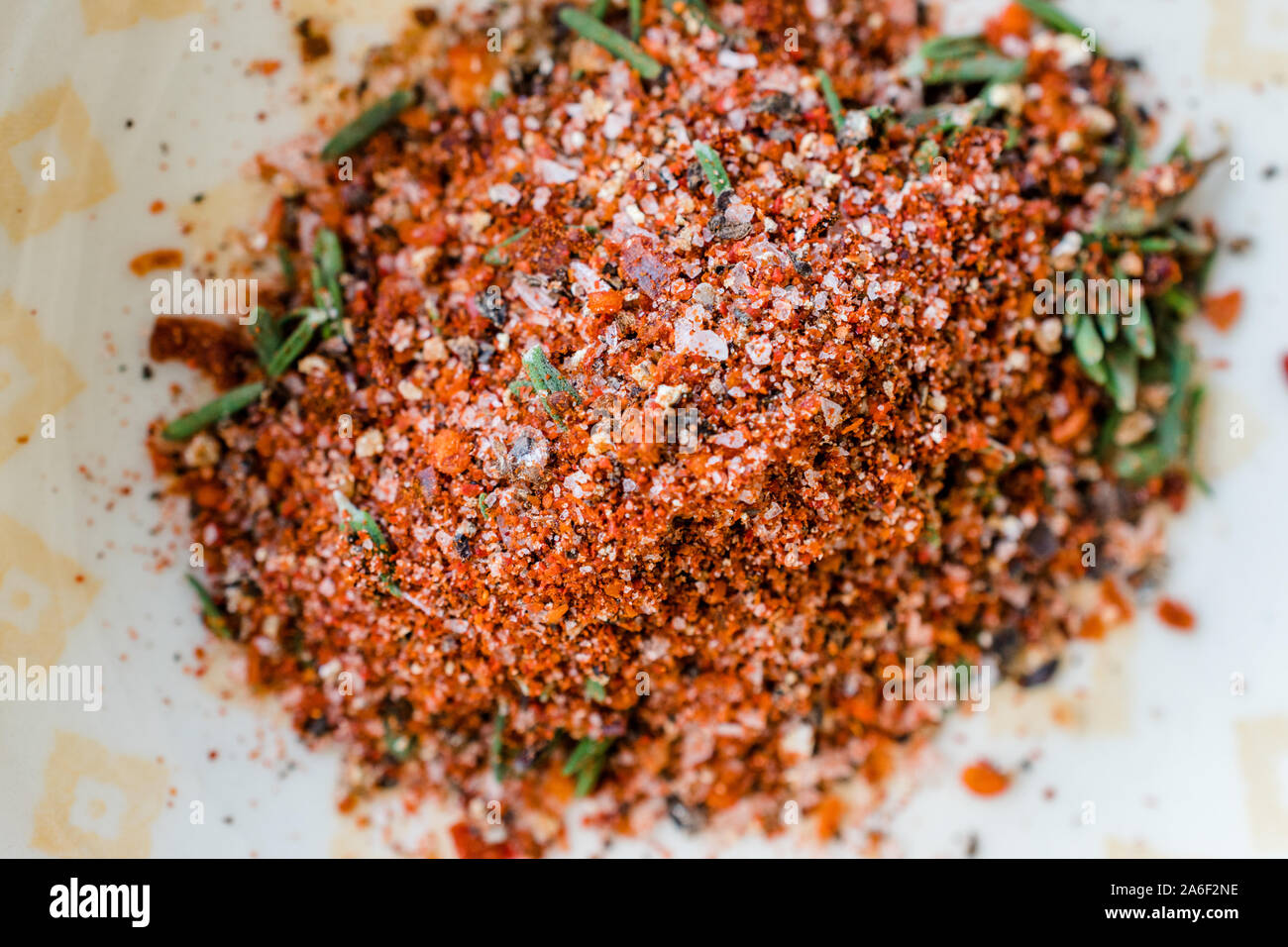Organic Red Spicy Korean Gochugaru Spice with Thyme and Sea Salt ...