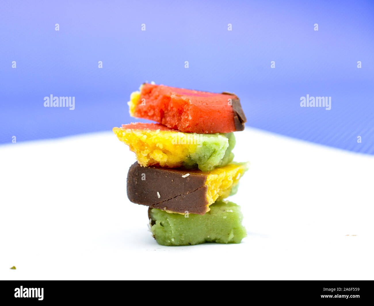 colorful homemade vegetarian sweets image Stock Photo - Alamy