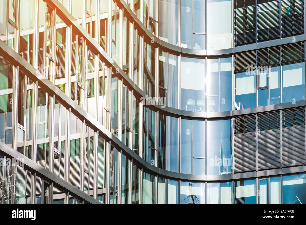 office building facade - corporate real estate background Stock Photo - Alamy