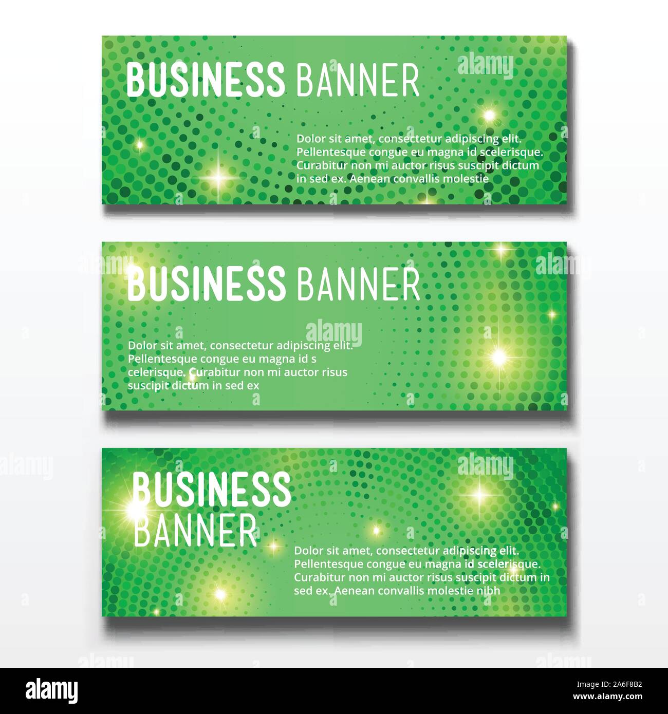 Vector set of three abstract banners hi-res stock photography and ...