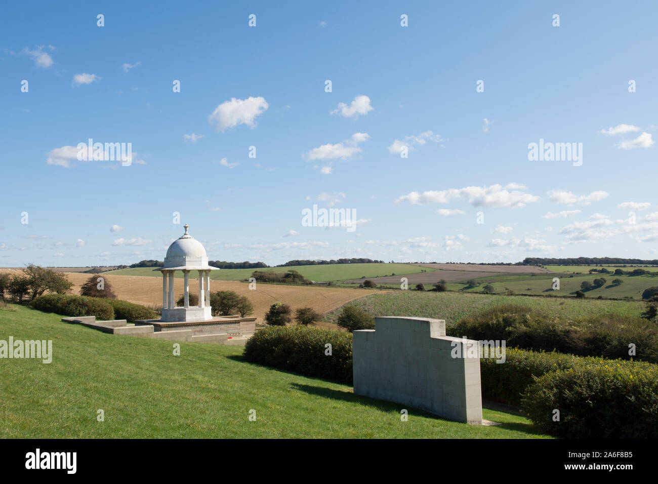 The Chattri War Memorial, near Brighton, is a monument dedicated to the ...
