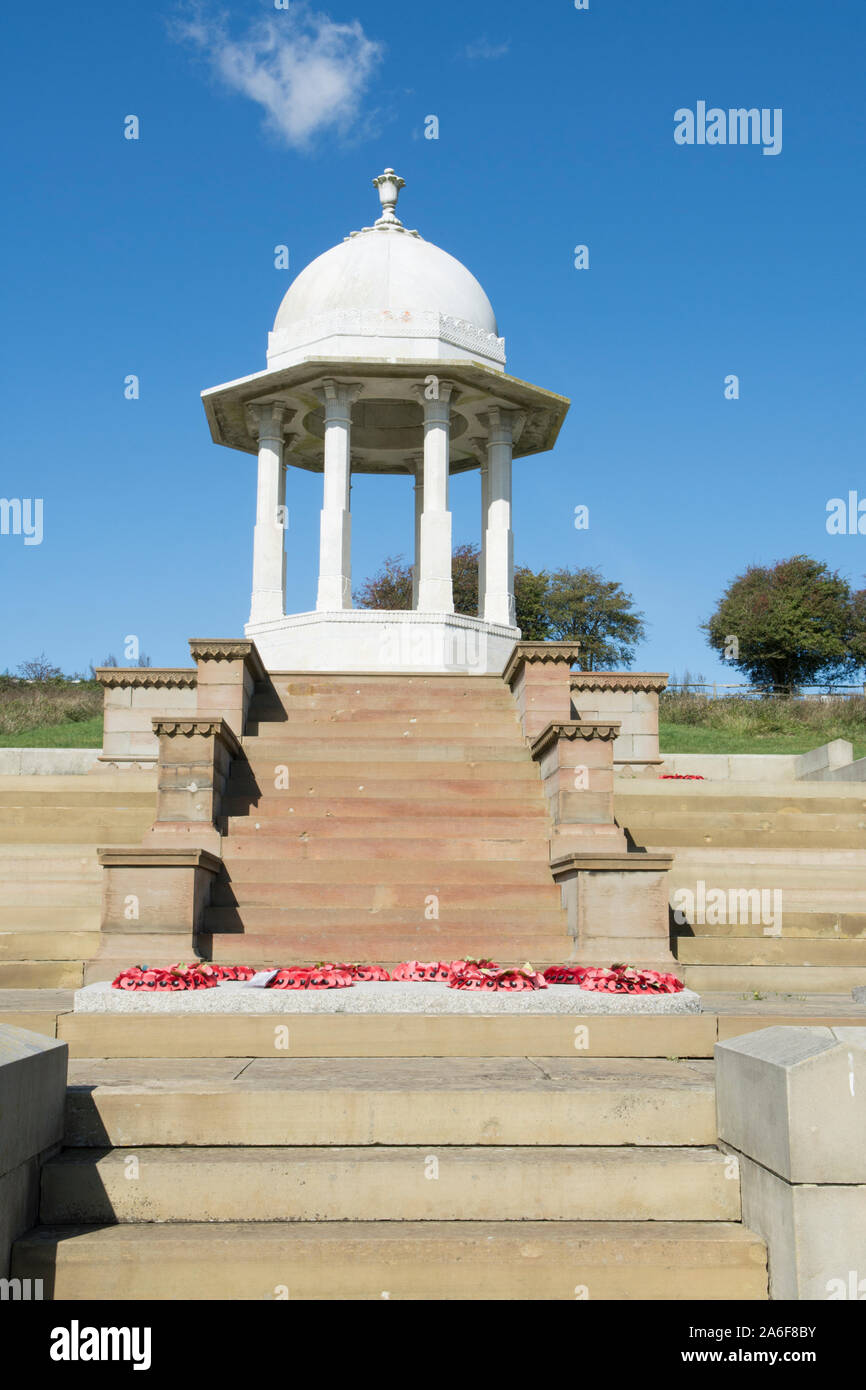 The Chattri War Memorial, near Brighton, is a monument dedicated to the ...