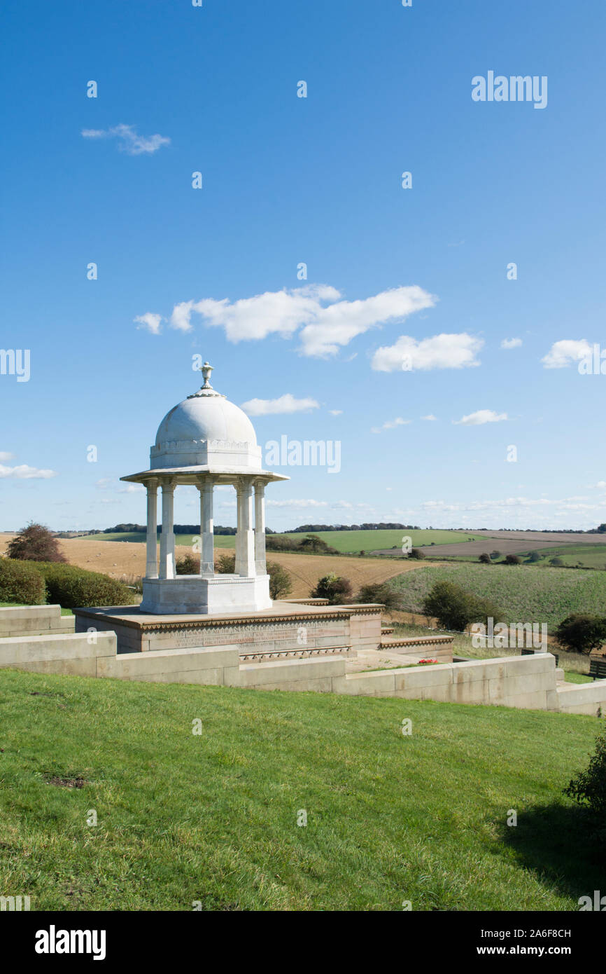 The Chattri War Memorial, near Brighton, is a monument dedicated to the ...