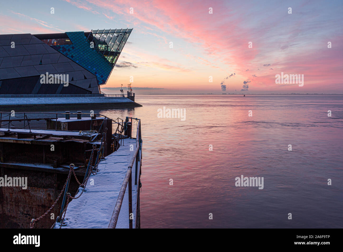 The Deep, a submaquarium at the confluence of the River Hull and the ...