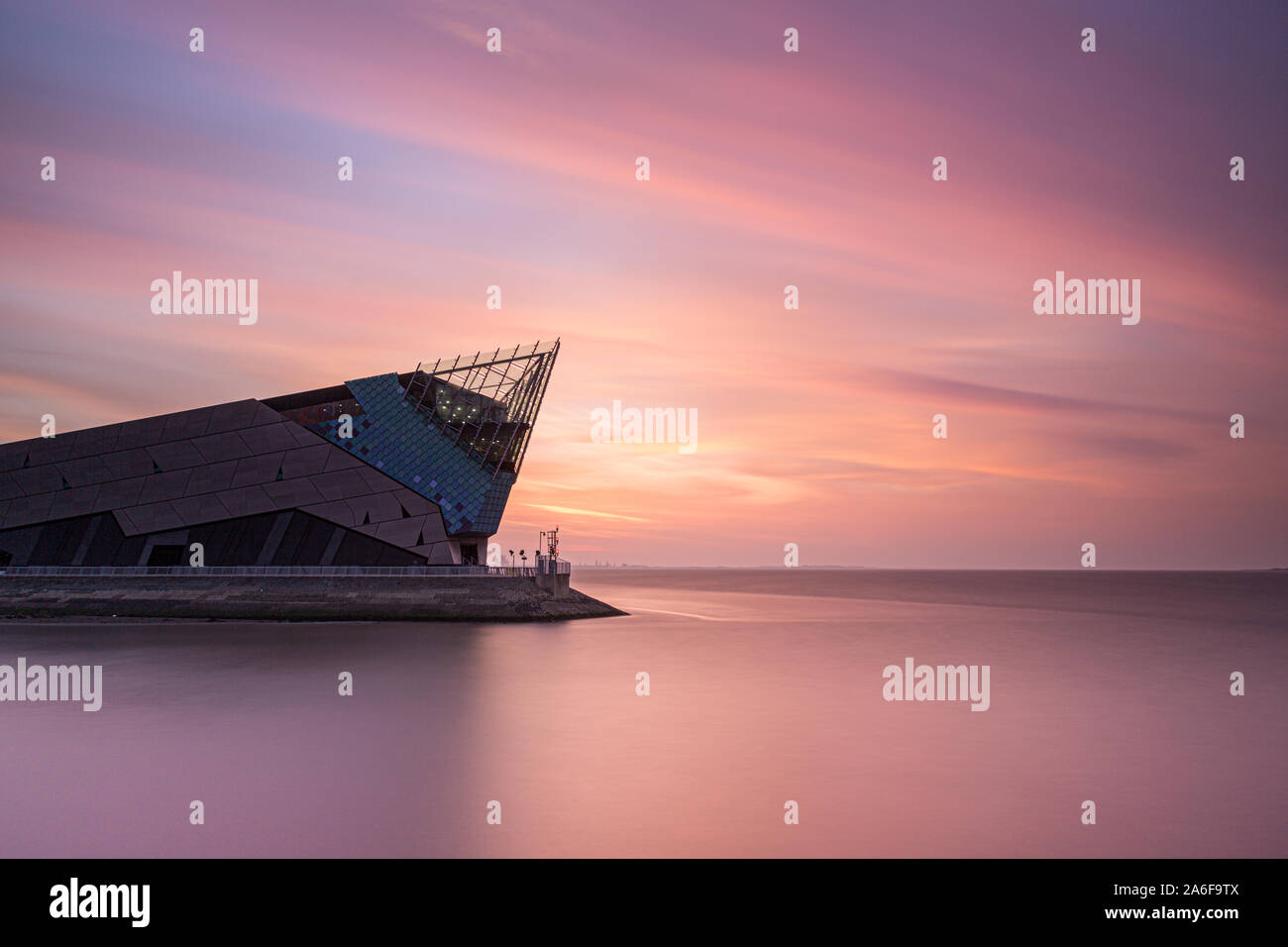 The Deep, a submaquarium at the confluence of the River Hull and the ...