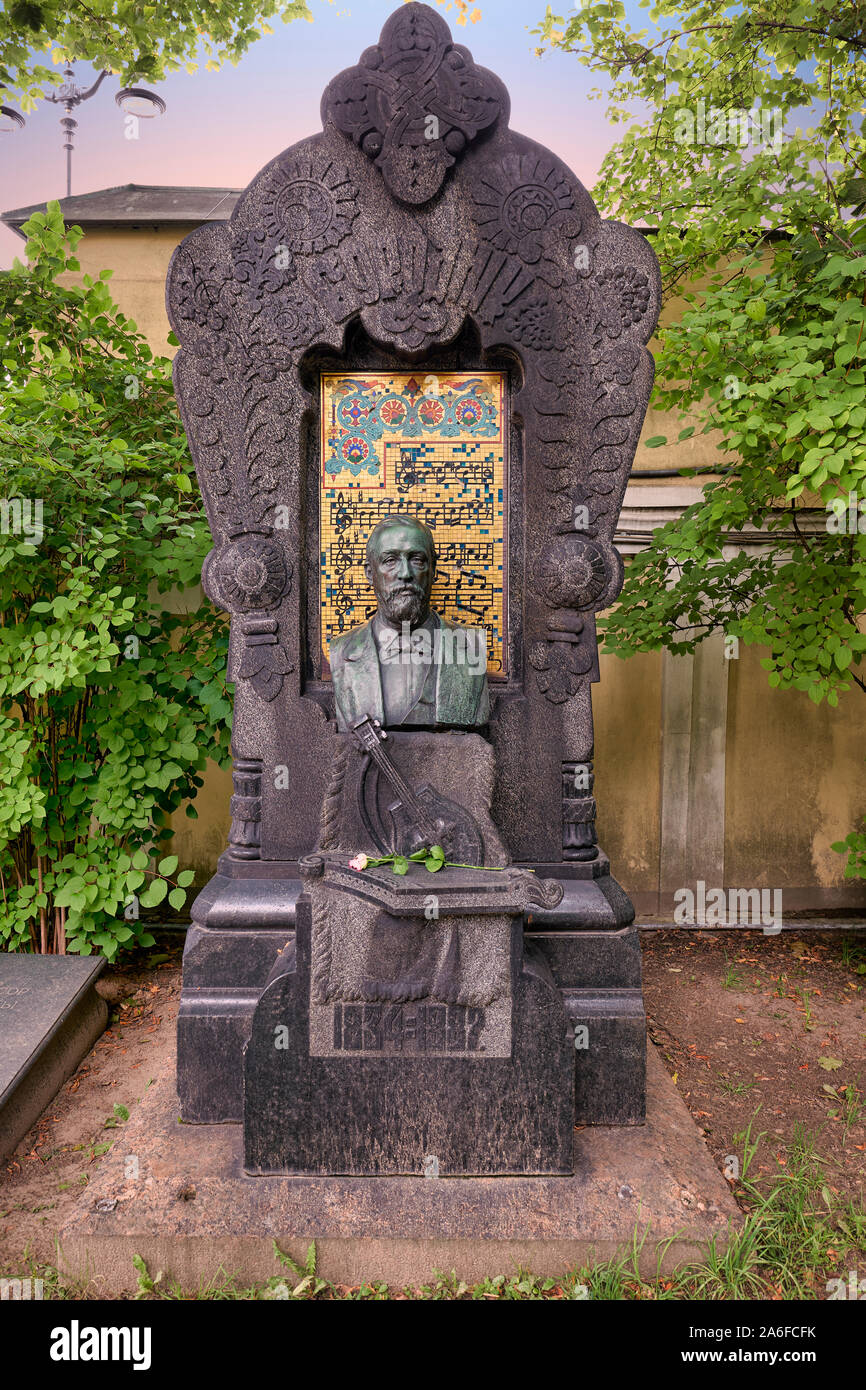 Alexander Nevsky Lavra Tikhvin Cemetery High Resolution Stock ...