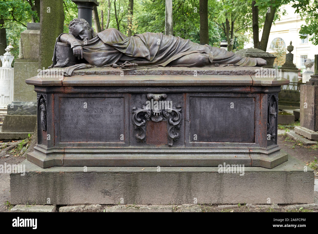 Alexander Nevsky Lavra Tikhvin Cemetery High Resolution Stock ...