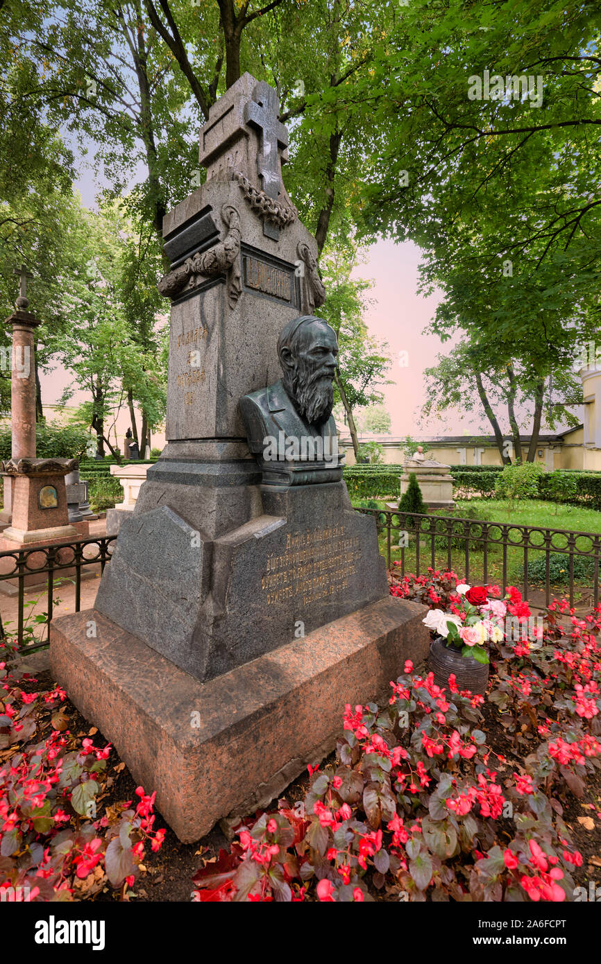 Alexander Nevsky Lavra Tikhvin Cemetery High Resolution Stock ...