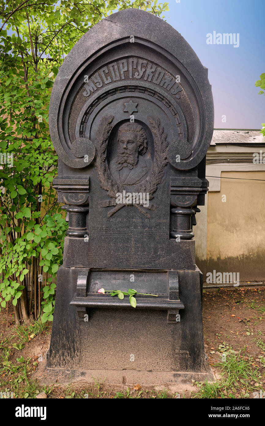 Alexander Nevsky Lavra Tikhvin Cemetery High Resolution Stock ...