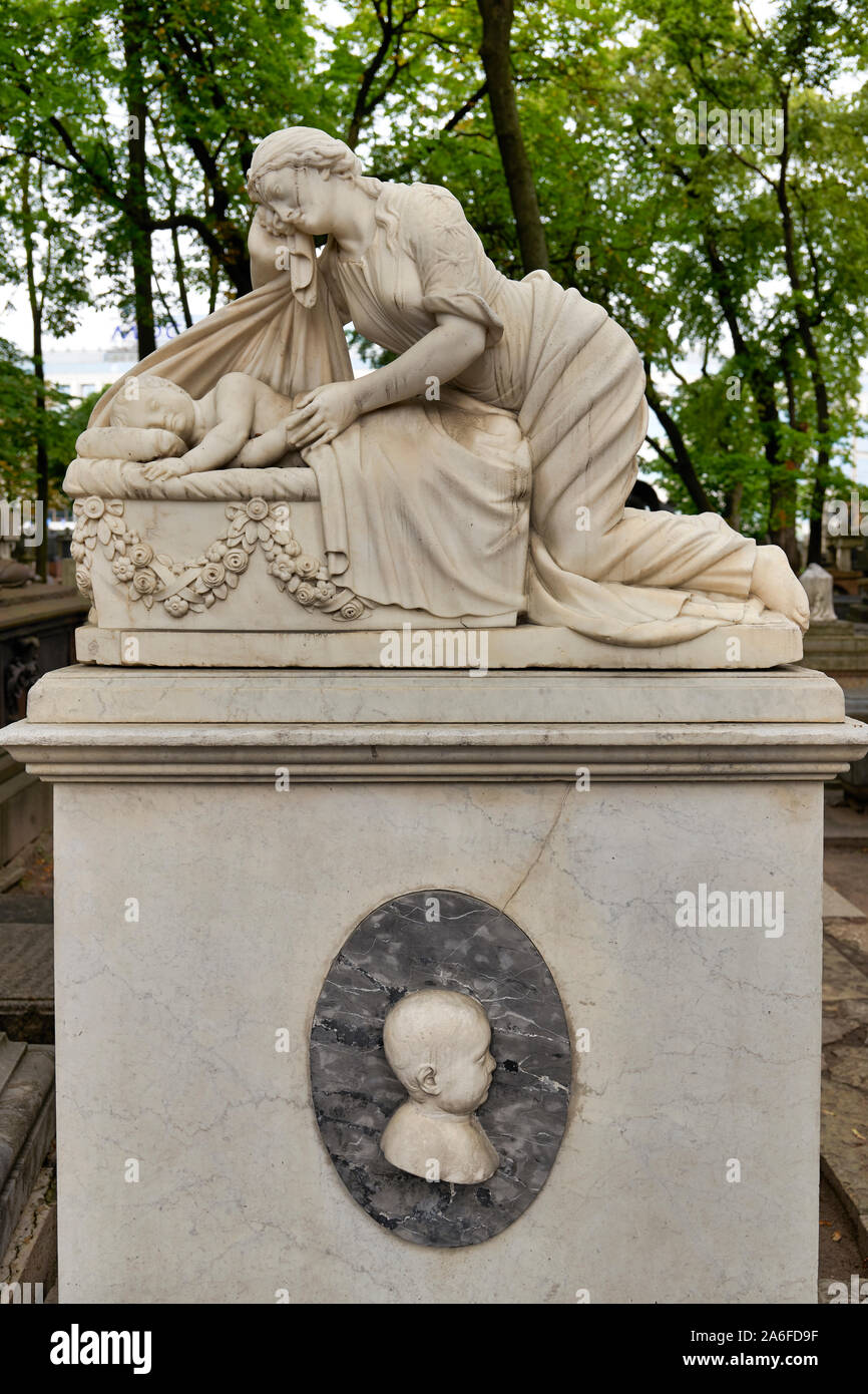 Alexander Nevsky Lavra Tikhvin Cemetery High Resolution Stock ...