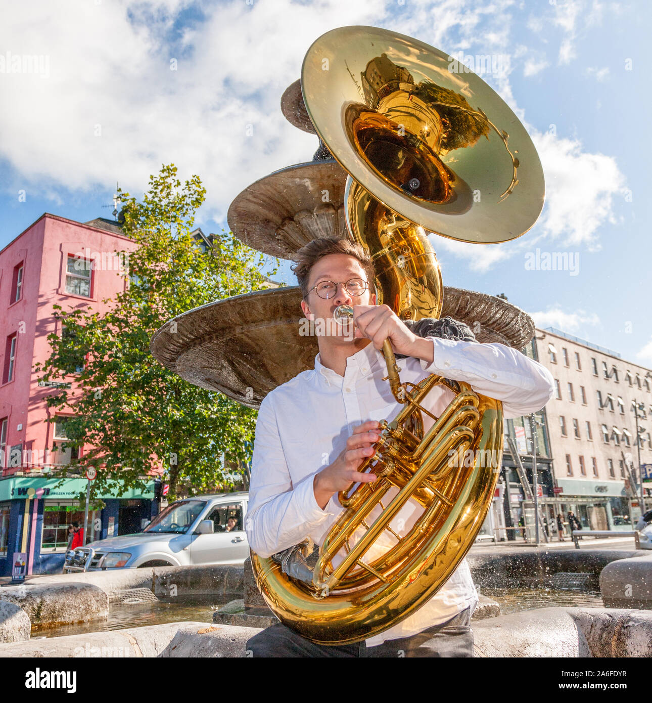 Sousaphone Player