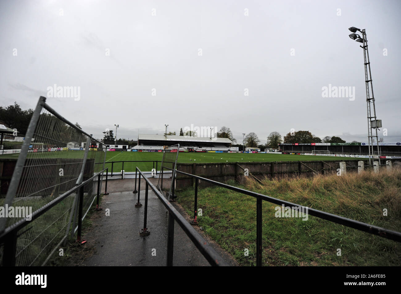 A general view of Victory Park before the National League match at ...