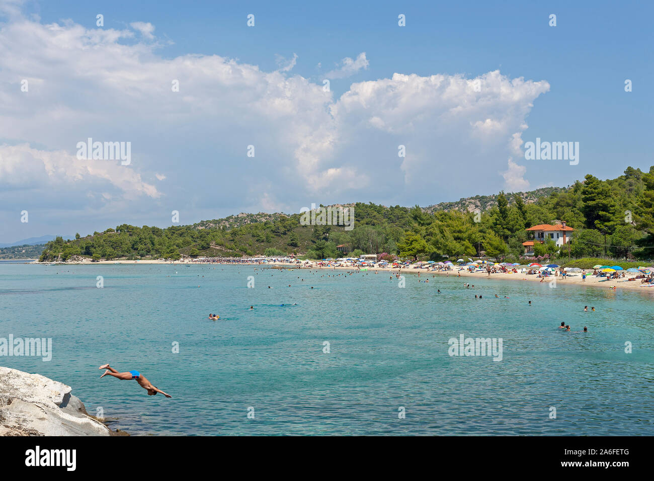 Kalogria bay hi-res stock photography and images - Alamy