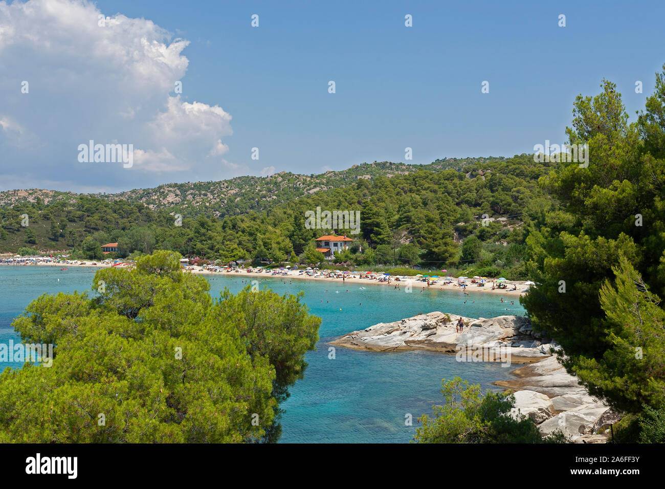 Kalogrias beach hi-res stock photography and images - Alamy