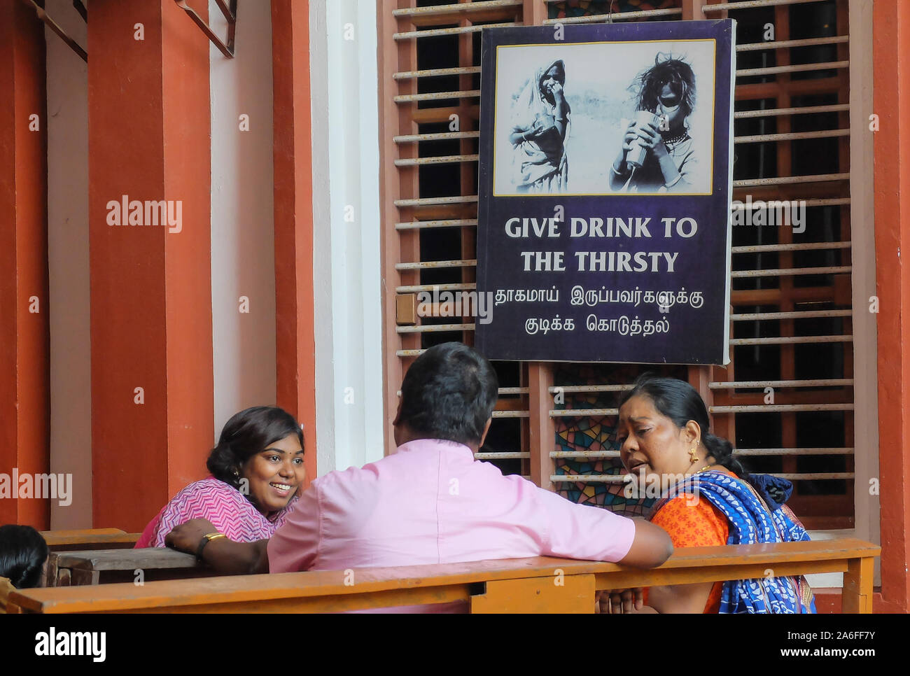 India christians hi-res stock photography and images - Alamy