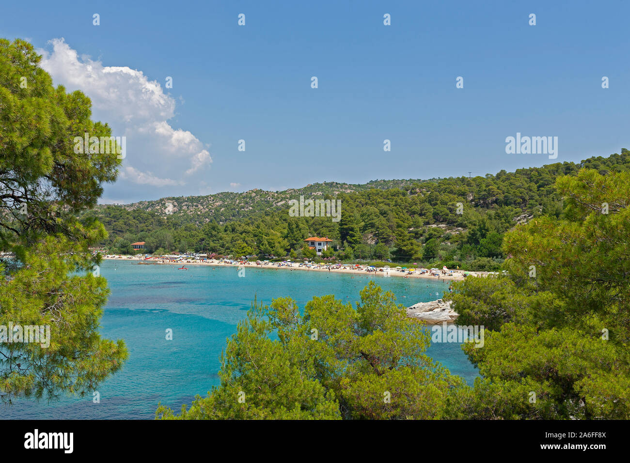 Kalogrias beach hi-res stock photography and images - Alamy