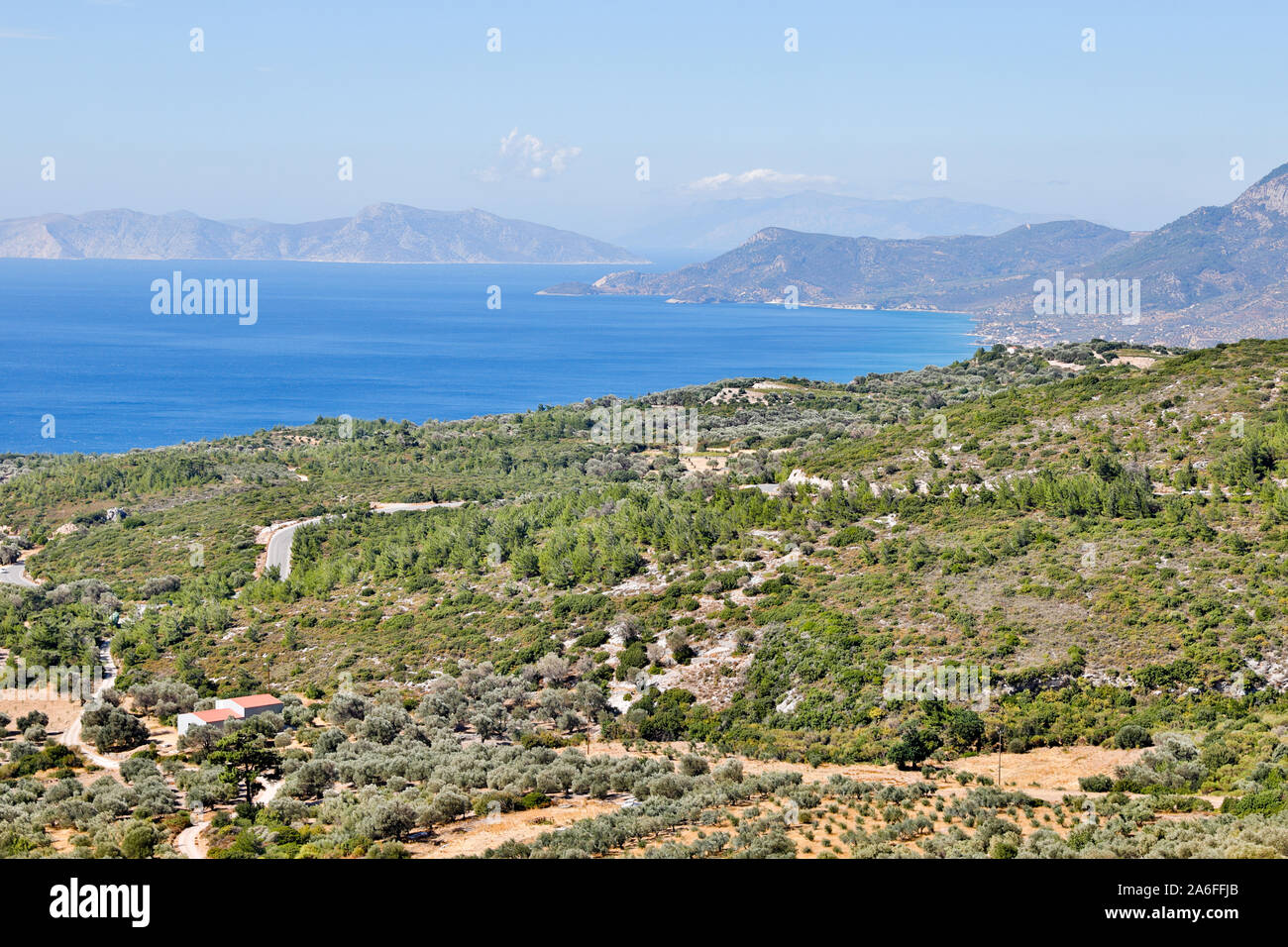 Samos landscape scenic hi-res stock photography and images - Alamy