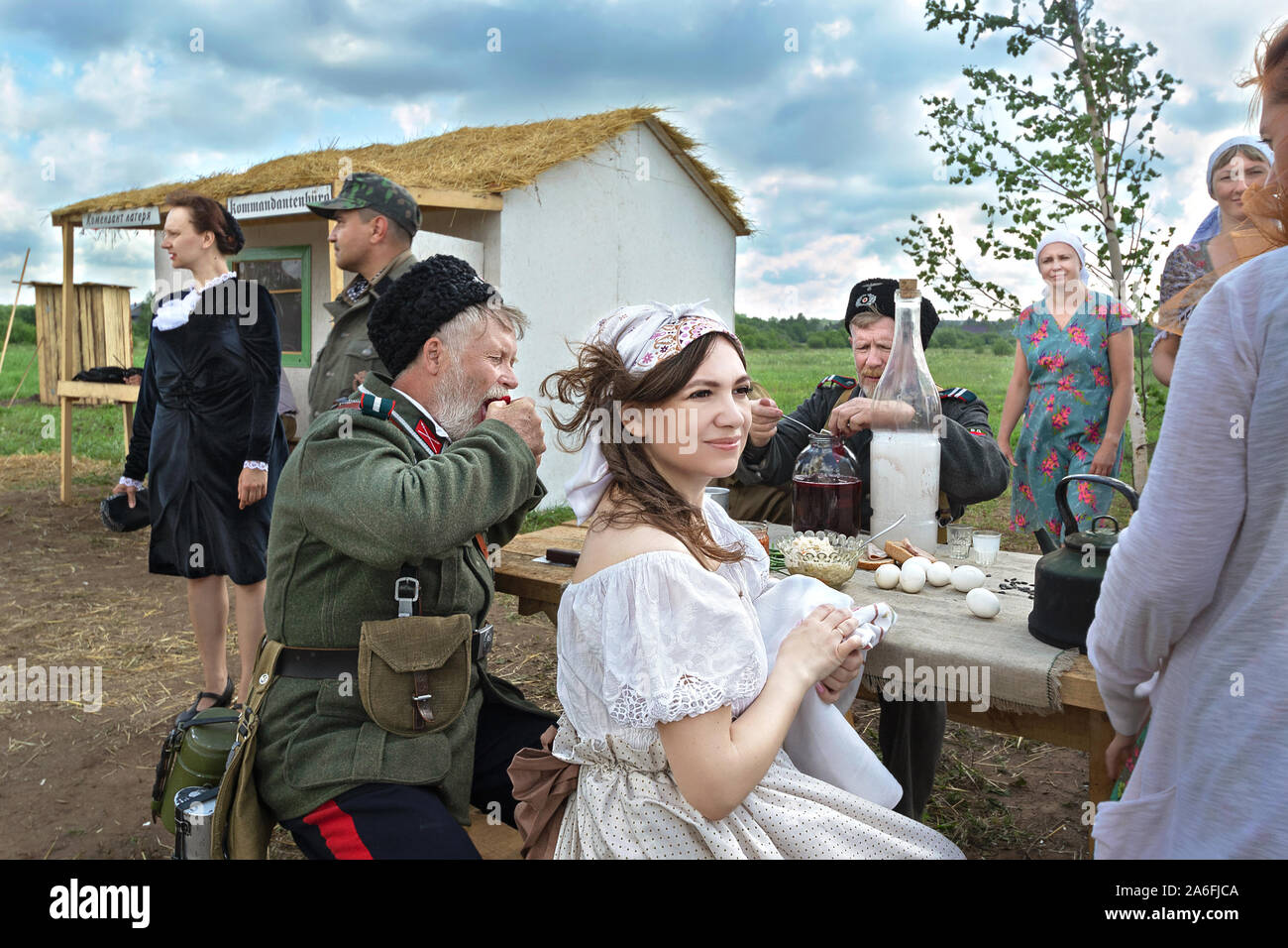 Reconstruction of uniforms hi-res stock photography and images - Alamy