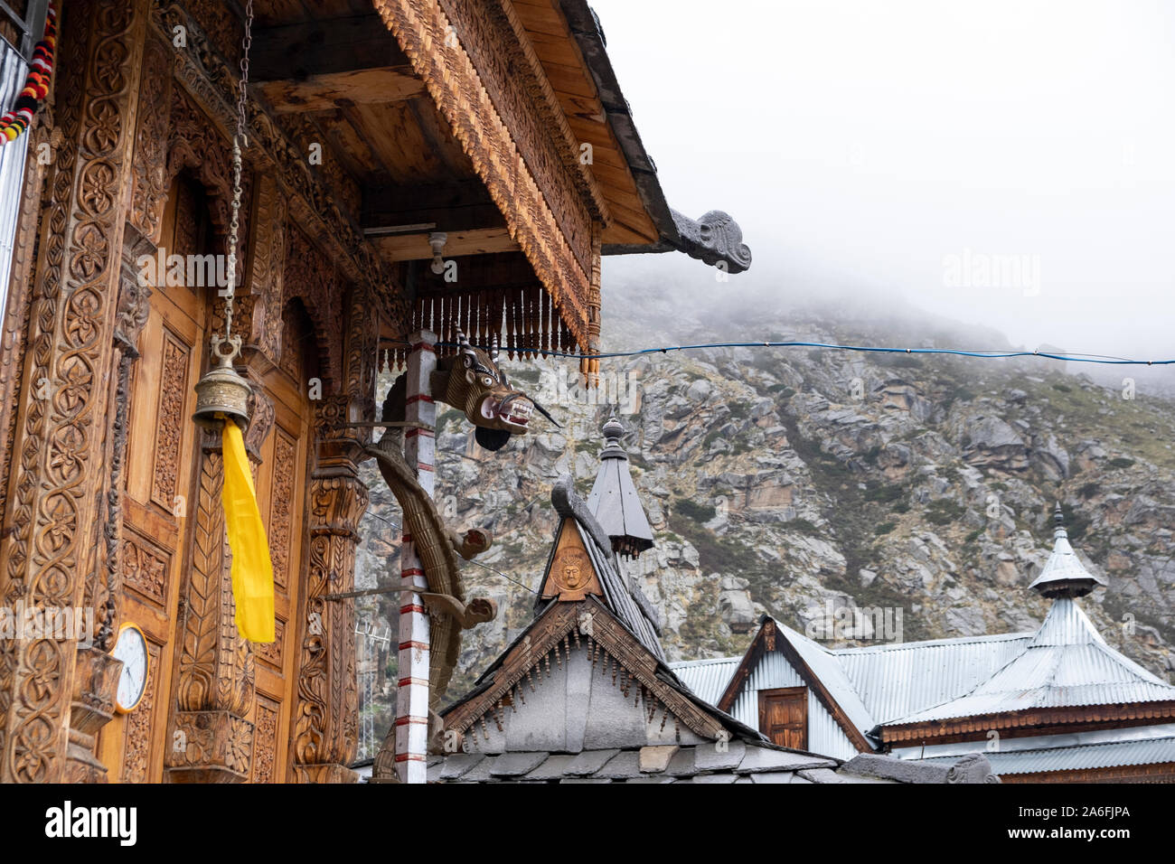 Mathi temple, courtyard, and various other details. The richly carved ...