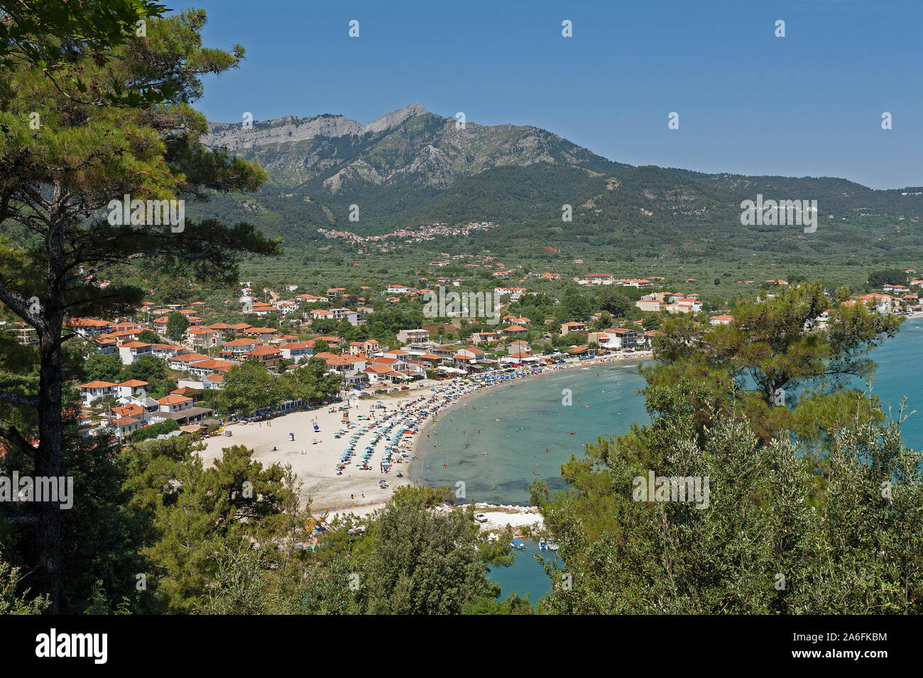 Skala potamias thassos greece hi-res stock photography and images - Alamy