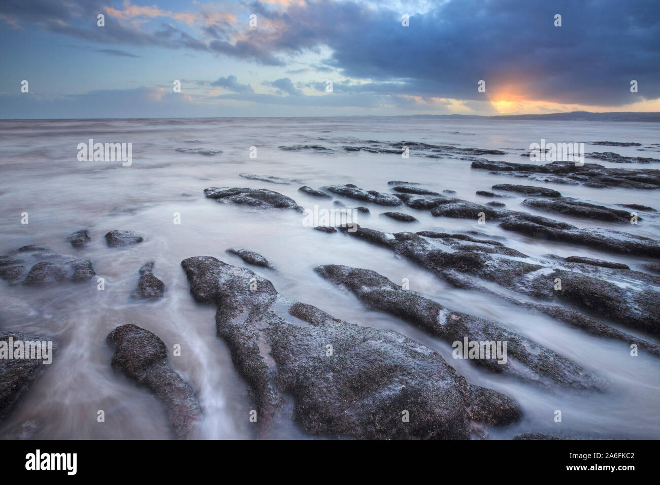 Orcombe Point, Jurassic Coast Devon, England UK Stock Photo - Alamy