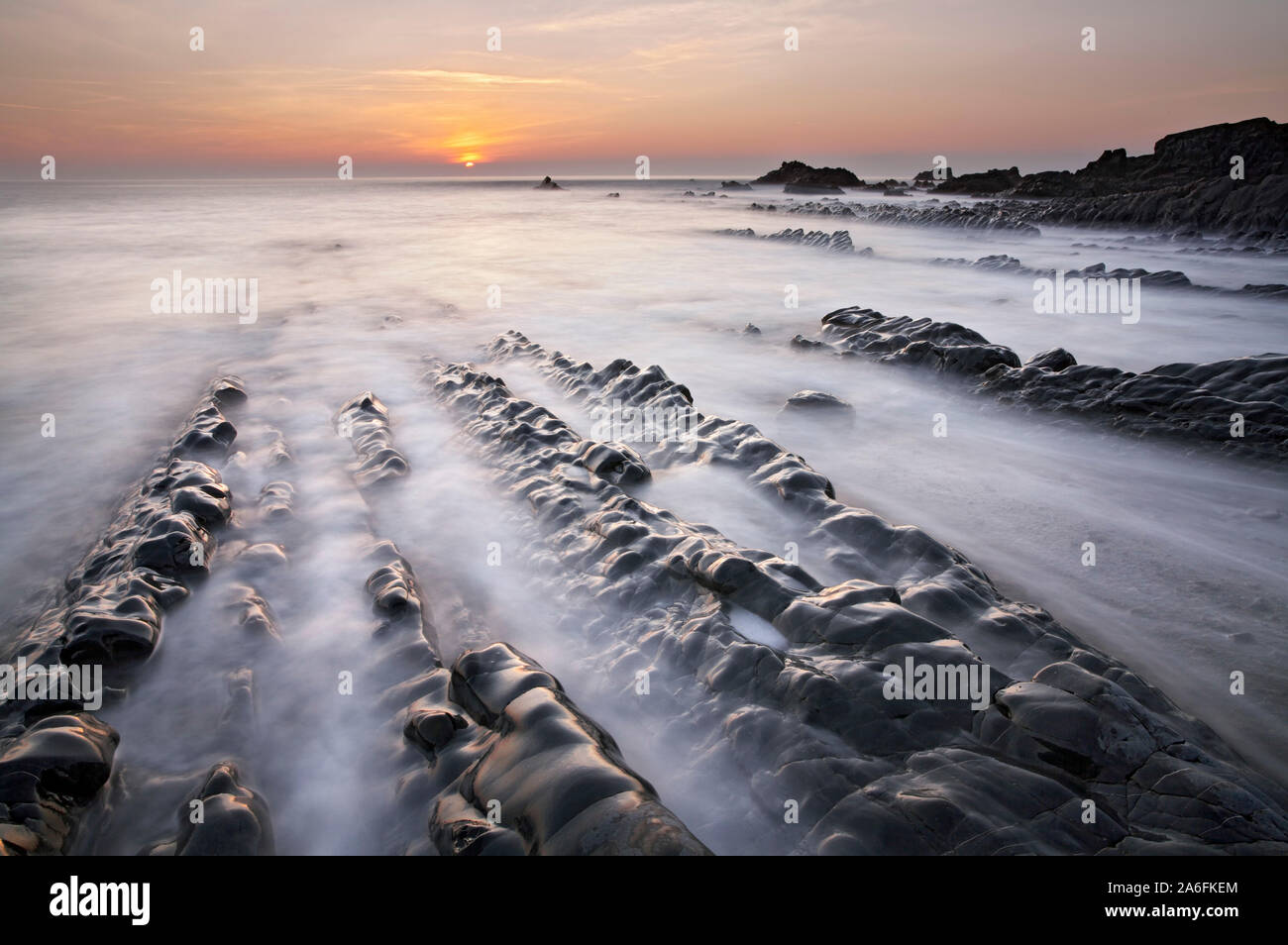 Welcombe Mouth, Bideford, Devon, England, UK Stock Photo - Alamy