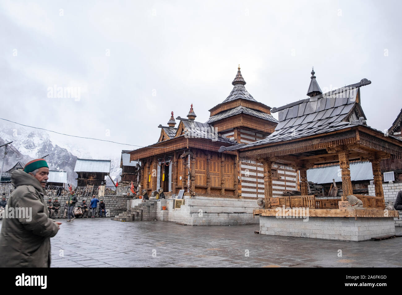 Mathi temple, courtyard, and various other details. The richly carved ...