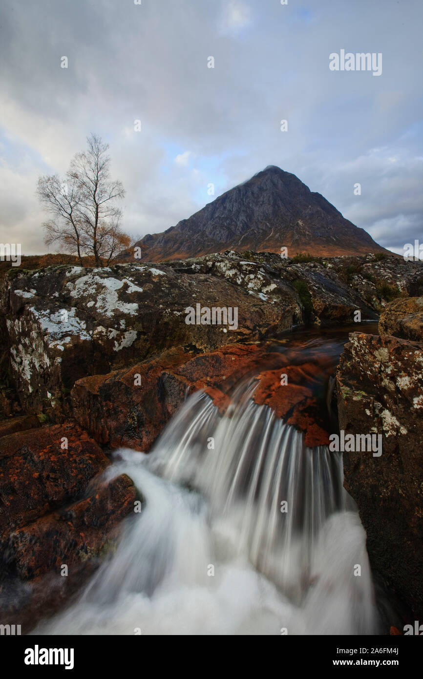 Buachaille Etive Mor Mountain Rannoch Moor High Resolution Stock ...