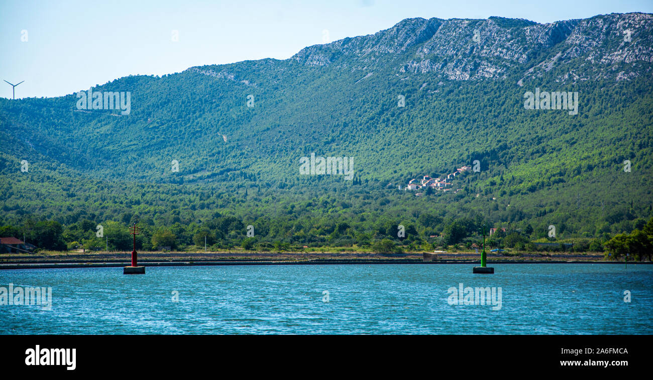 Croatia sailing boat trip Stock Photo - Alamy