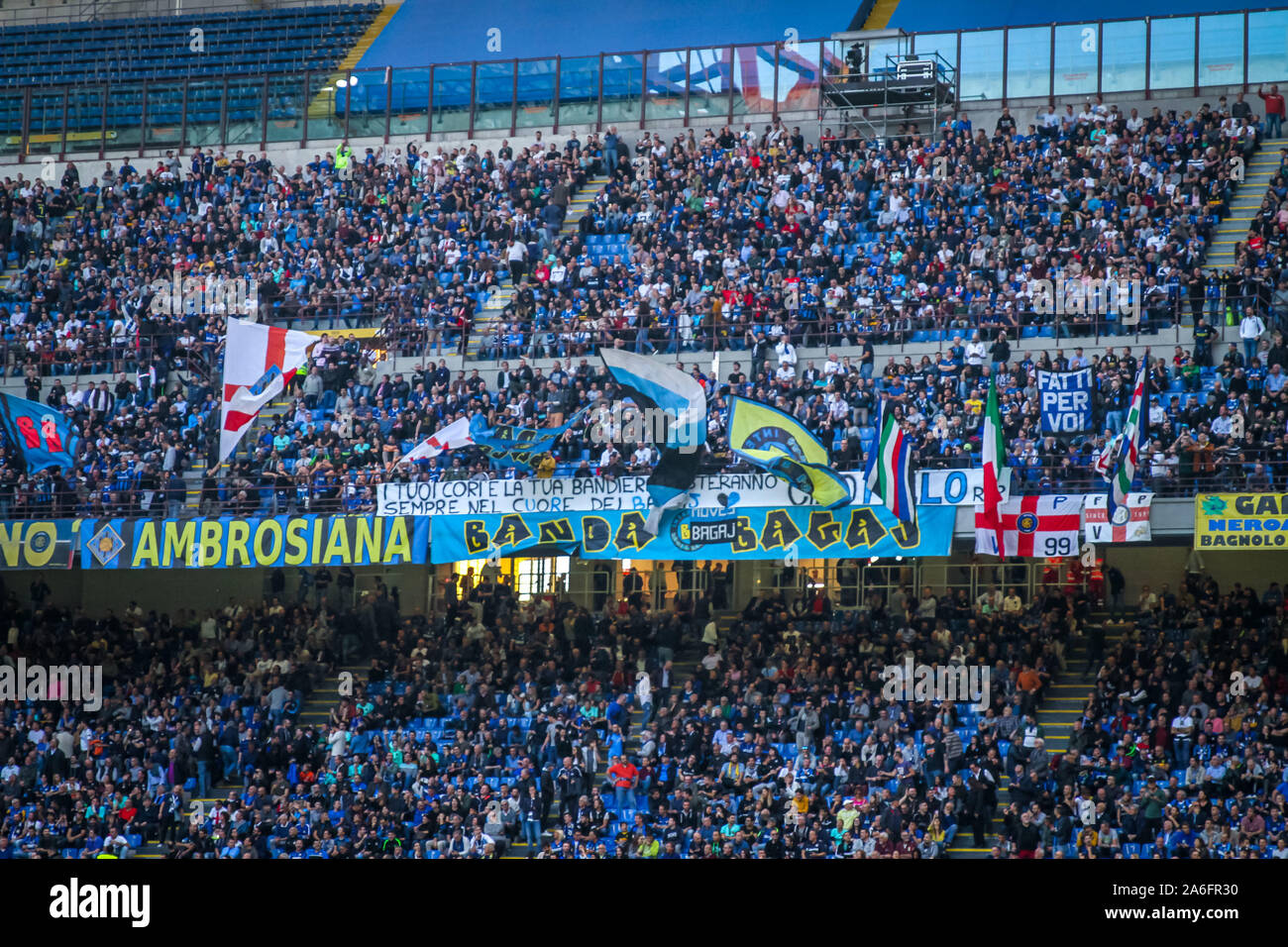 Curva fans inter hi-res stock photography and images - Alamy