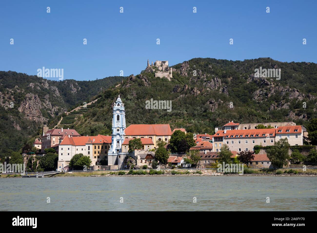 Durnstein castle hi-res stock photography and images - Alamy