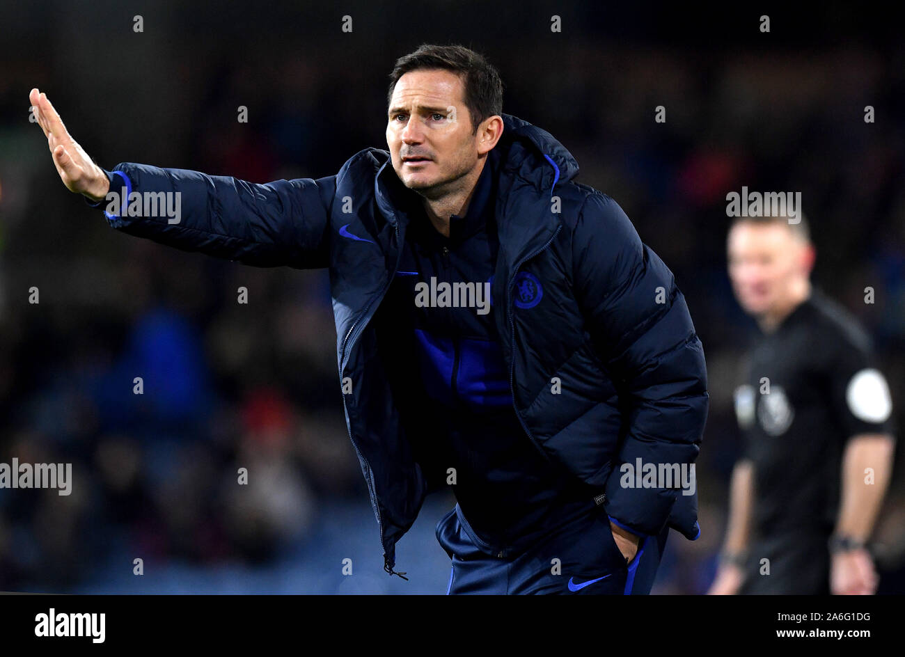 Chelsea's manager Frank Lampard during the Premier League match at Turf ...