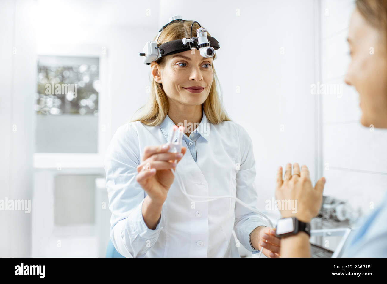 Female larynx hi-res stock photography and images - Alamy