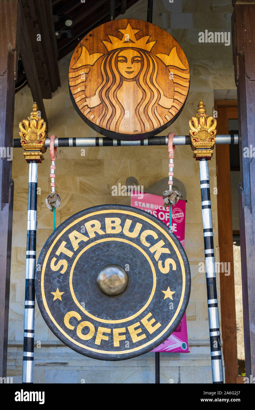 Starbucks in Ubud, Bali, Indonesia, Southeast Asia, Asia Stock Photo ...