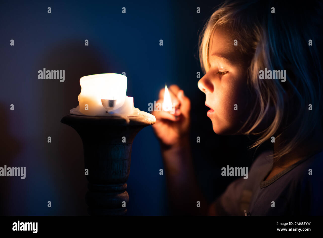 Little Girl With Fire Powers