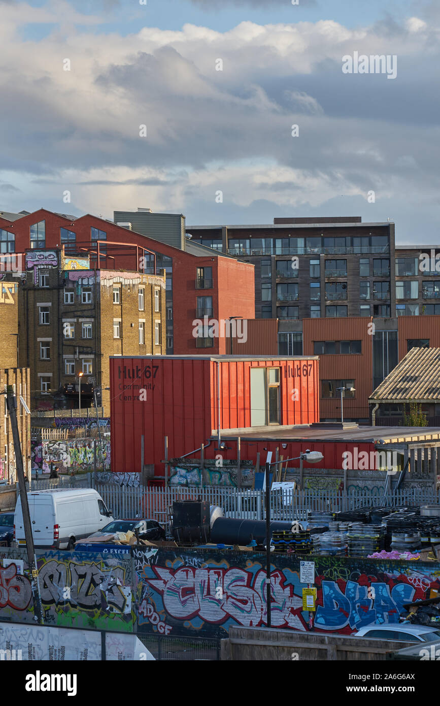 hackney wick east london Stock Photo - Alamy