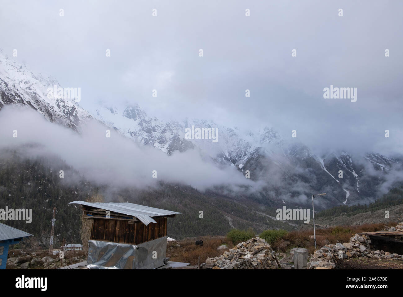 Chitkul landsdcape, HImachal Pradesh, India Stock Photo - Alamy