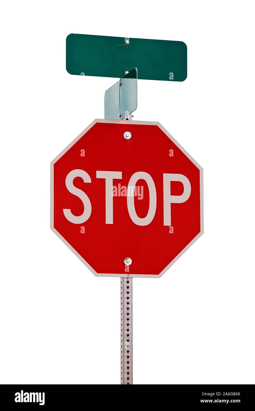 Large stop sign hi-res stock photography and images - Alamy