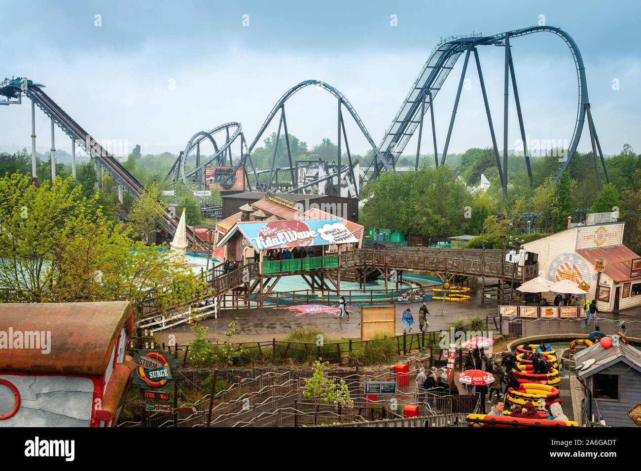 A day out at Thorpe Park, rides, roller coasters and scary thrill rides ...